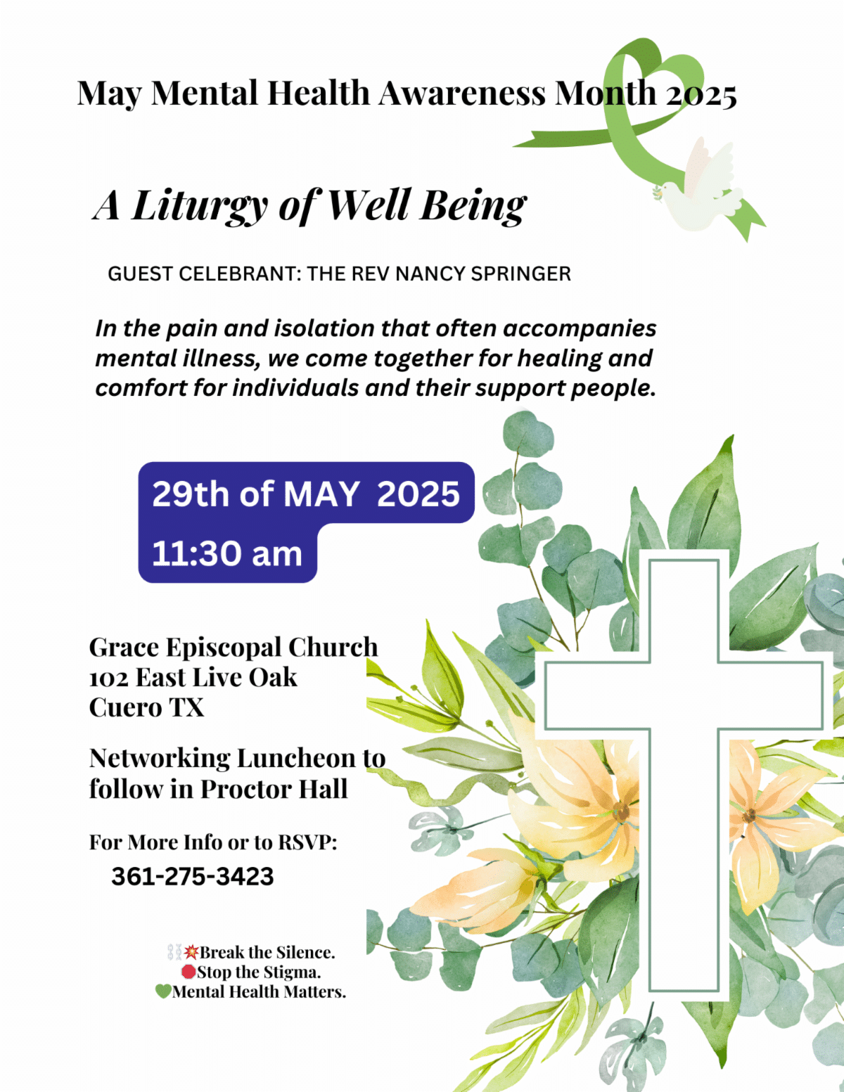 May Mental Health Awareness Month 2025 - Cuero Development Corporation